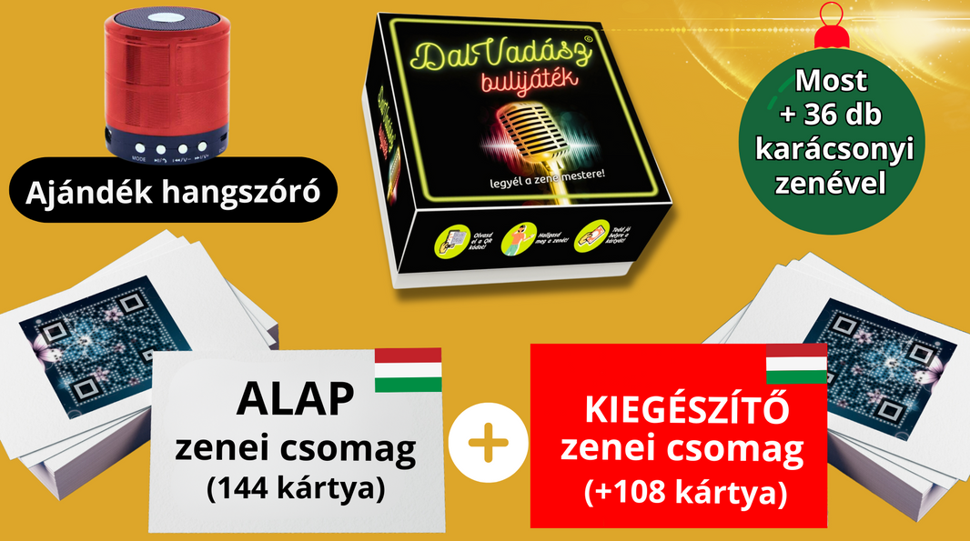 Termékek – Dalvadász Bulijáték